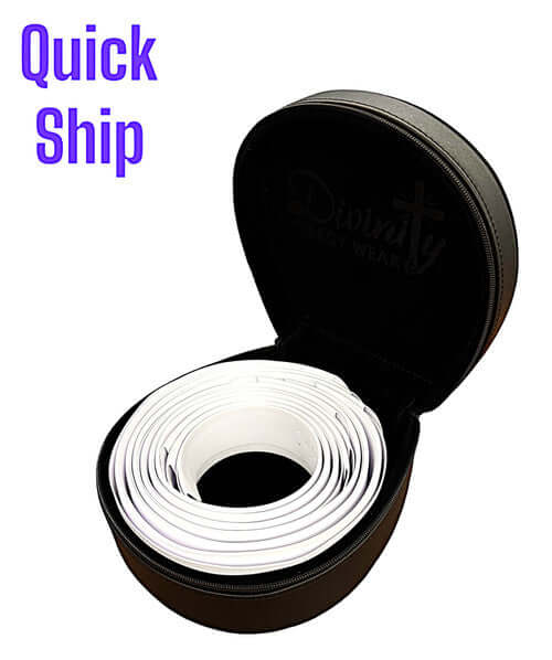 Clergy Collar Storage Box with Zipper Close | Divinity Clergy Wear